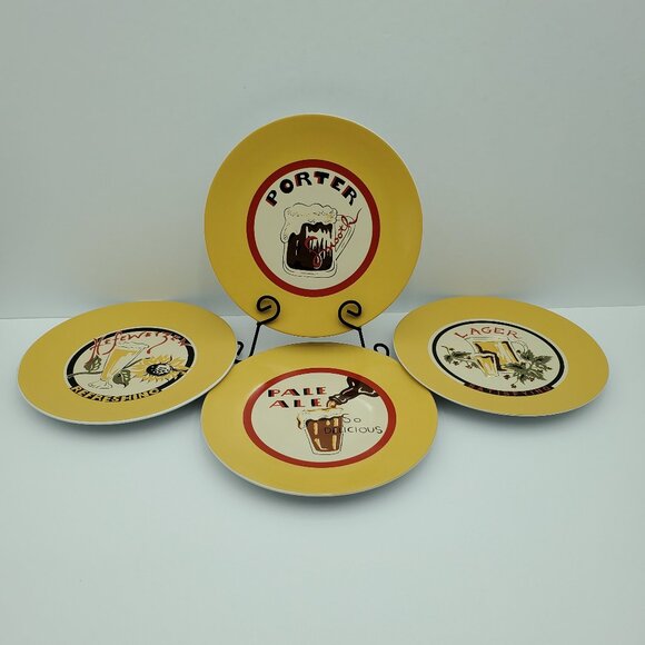 Pottery Barn | Dining | Pottery Barn Beer Plates Appetizer Party Bar ...